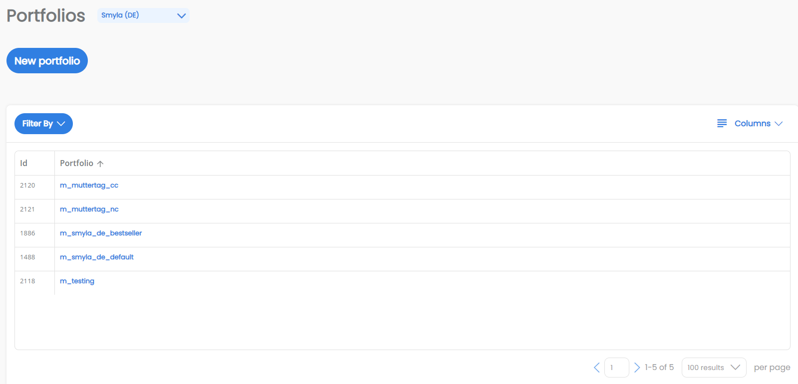 Portfolio Management: How to create and edit portfolios in Ad Optimizer